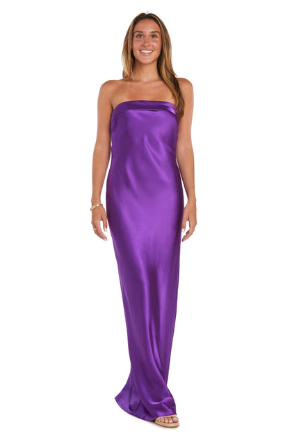 Savvy Satin Dress – R&M Richards